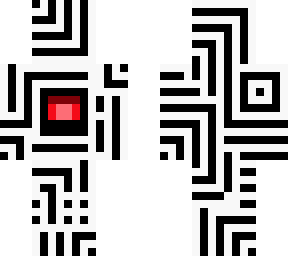 White spiral skin | Minecraft Skin