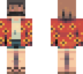 . grandpa dawn and his long luscious luxurious lashes . | Minecraft Skin