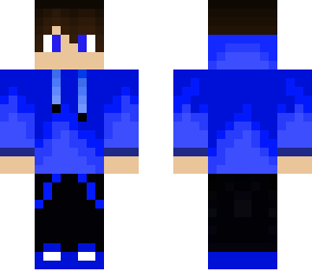 Charizard X inspired skin | Minecraft Skin