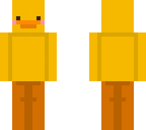 Duck skin with blush | Minecraft Skin