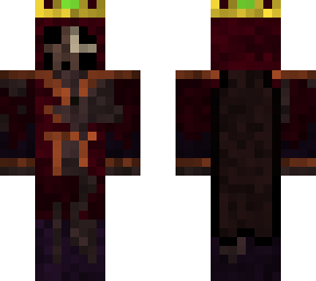 King Naeus back into Darkness Rainiator | Minecraft Skin