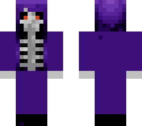 Purple skeleton 3 | Minecraft Skin