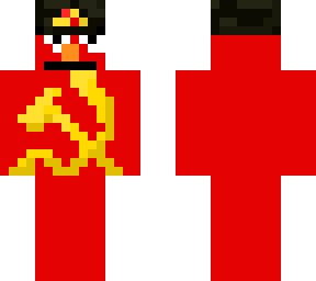 soviet elmo | Minecraft Skin