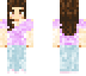Andys lilac blouse | Minecraft Skin