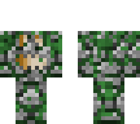 Mossy stone stumpy | Minecraft Skin