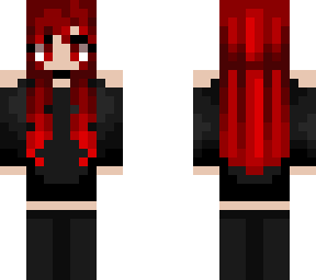red girl | Minecraft Skins