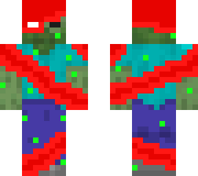 red zombie | Minecraft Skins
