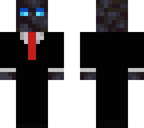Blackstone Magma Cube in suit | Minecraft Skin