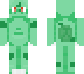 Bulbasaur #0001 Shiny | Minecraft Skin