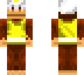 Diddy Kong Builder | Minecraft Skin