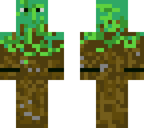 Grass block guy | Minecraft Skin