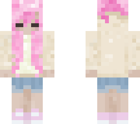 pink girl | Minecraft Skin