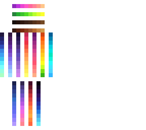 Random Color Pallet v3 | Minecraft Skin