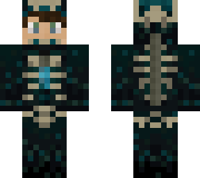 Sculk Suit | Minecraft Skin