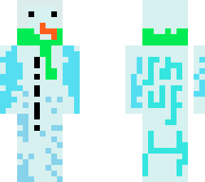 snowman skin updated | Minecraft Skin