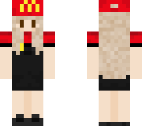 mc donalds worker | Minecraft Skins