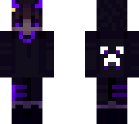 emo purple | Minecraft Skin