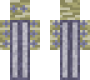 galvanised square steel | Minecraft Skin