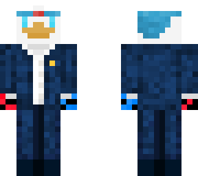 gojo shuba duck | Minecraft Skin