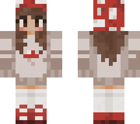 mushroom girl | Minecraft Skins