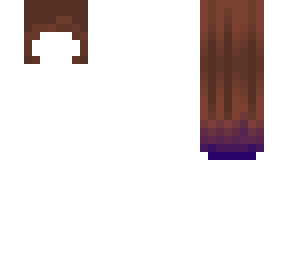 my first time making an ombre hair | Minecraft Skin