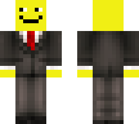 Noob with suit for Riz | Minecraft Skin