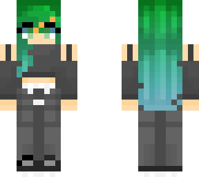 Ombre hair girl | Minecraft Skin