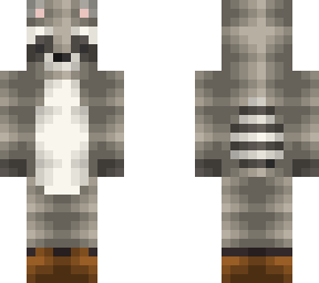 Raccoon | Minecraft Skin