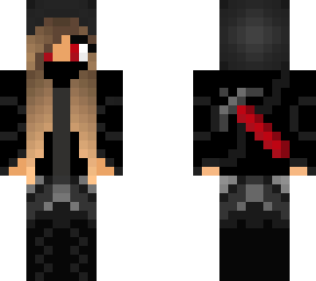red ninja girl | Minecraft Skin