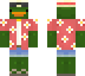 Summer duck (mallard duck) | Minecraft Skin