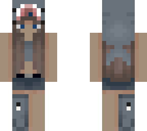 Casual shark outfit | Minecraft Skin
