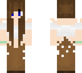 Fawn Ina(White blouse) | Minecraft Skin