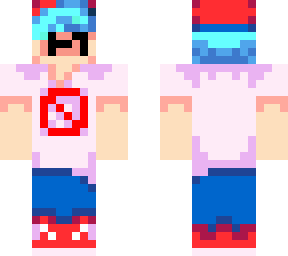 fnf vs bf | Minecraft Skins