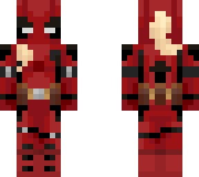 Lady Deadpool | Minecraft Skin