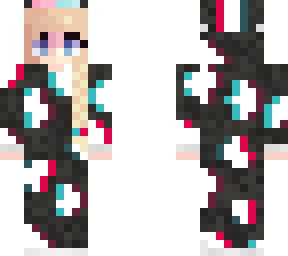 moona lisa tik tok cow onesie | Minecraft Skin