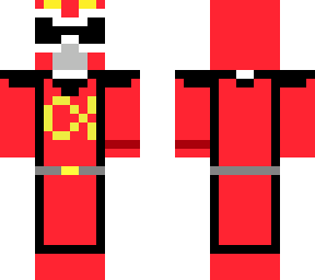 red power rangers | Minecraft Skins