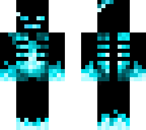 blue fire | Minecraft Skins