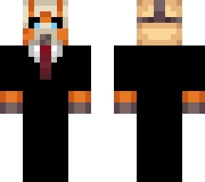 Borderlands Psycho in a suit | Minecraft Skin