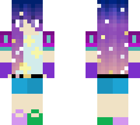 galaxy girl | Minecraft Skins
