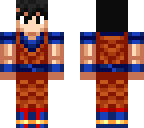 goku 64 x 64 | Minecraft Skins
