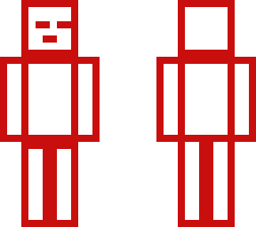 red outline | Minecraft Skin