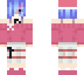 Rem Nikke / Pure Blossom Rem | Minecraft Skin