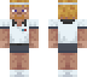 tennis steve r re model | Minecraft Skin