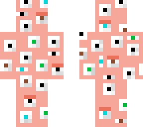 "Many eyes John" | Minecraft Skin