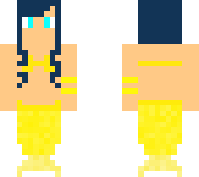 Aphmau (Golden Mermaid) | Minecraft Skin