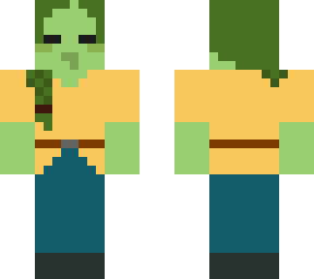 Bare Bones Zombie Ari | Minecraft Skin