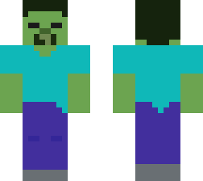 zombie steve | Minecraft Skins