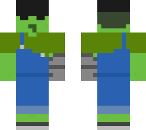 Bare Bones Zombie Sunny | Minecraft Skin