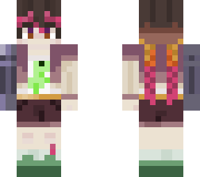 Cha boom with prosthetic arm | Minecraft Skin