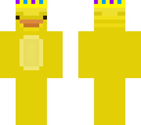 duck with crown | Minecraft Skins